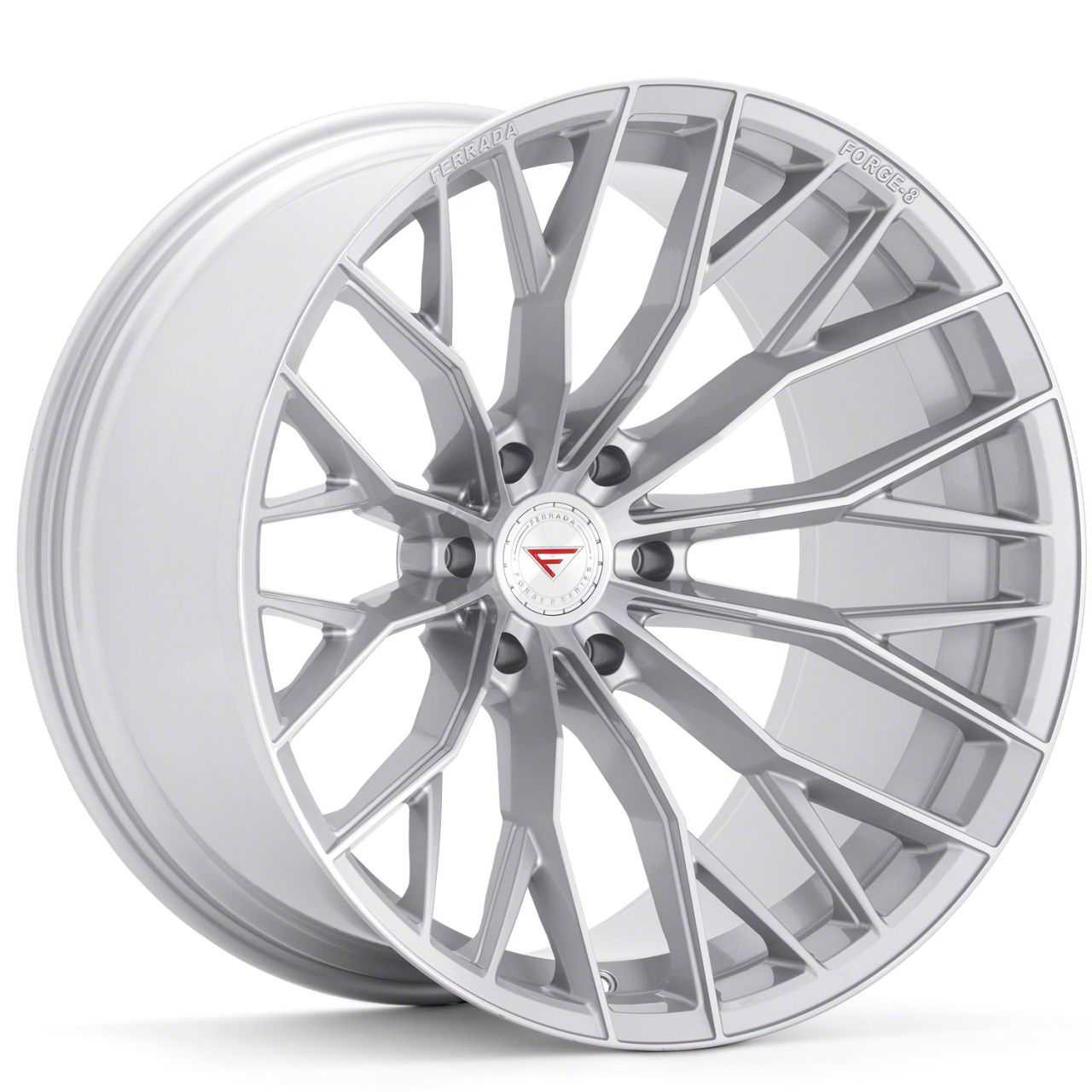 Ferrada Wheels Titan FTR9 Machine Silver 6-Lug Wheel; 22x10; -18mm ...