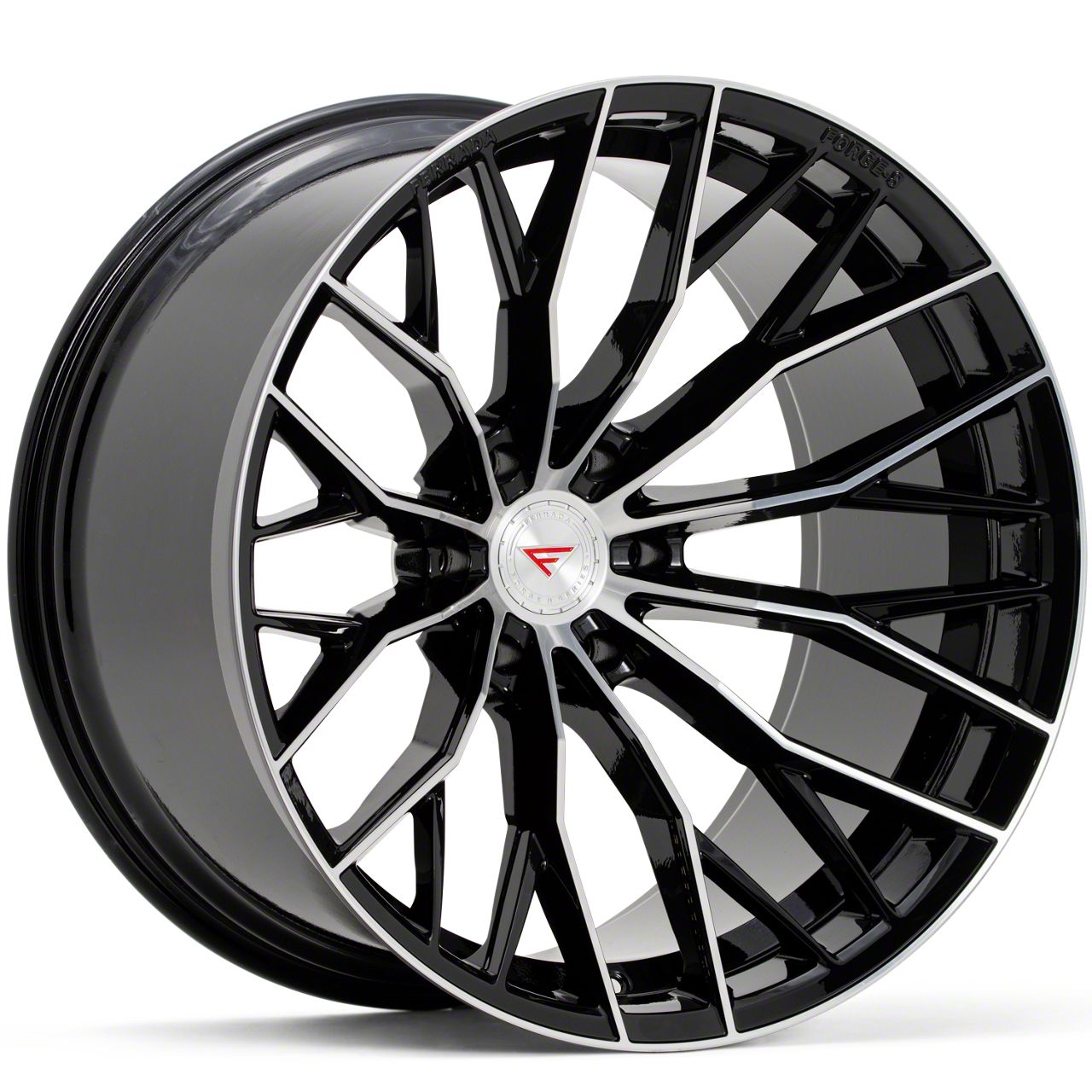 Ferrada Wheels Tundra FTR9 Machine Black 6-Lug Wheel; 22x12; -44mm ...