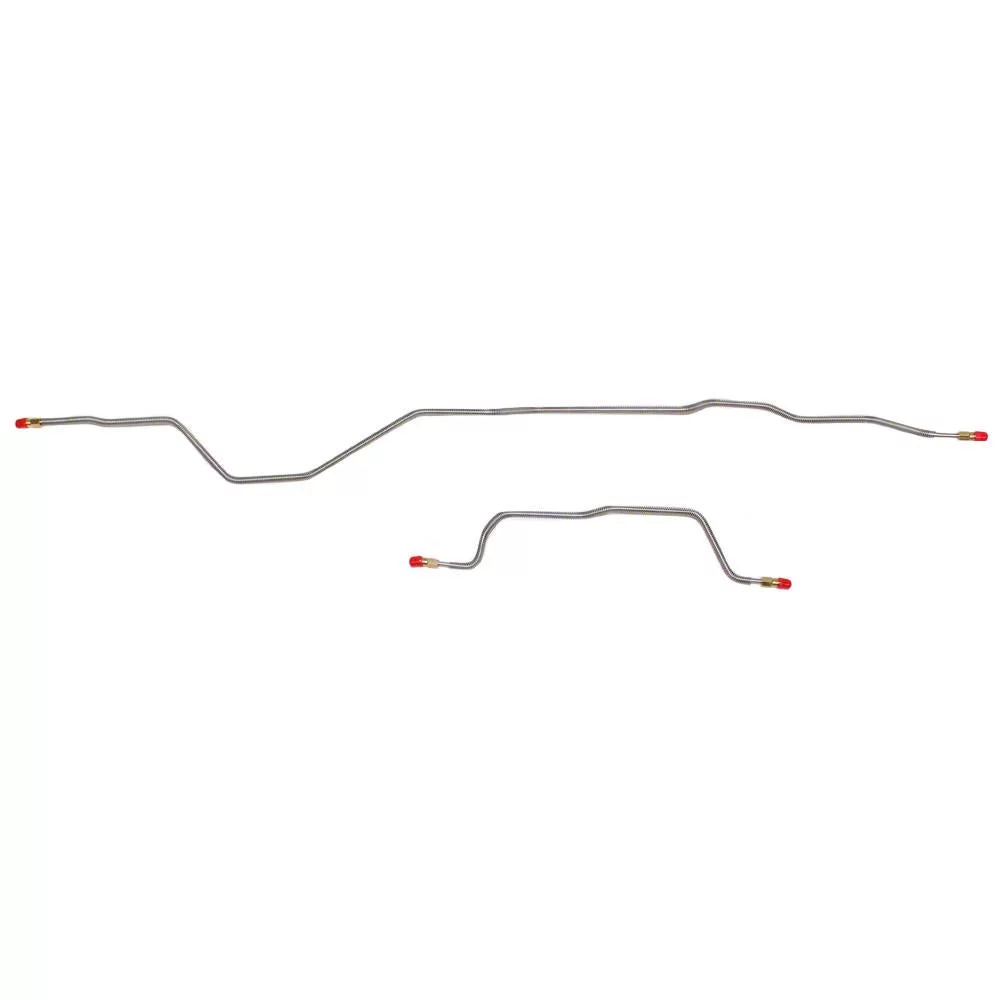 Fine Lines Jeep Cherokee Rear Brake Line Kit; Steel WRA9141OM (95-01 ...
