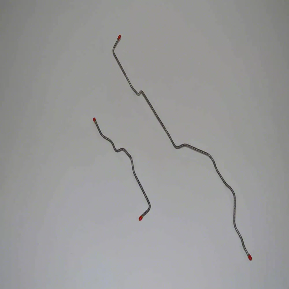 Fine Lines Jeep Grand Cherokee Rear Brake Line Kit; Stainless WRA9951SS ...