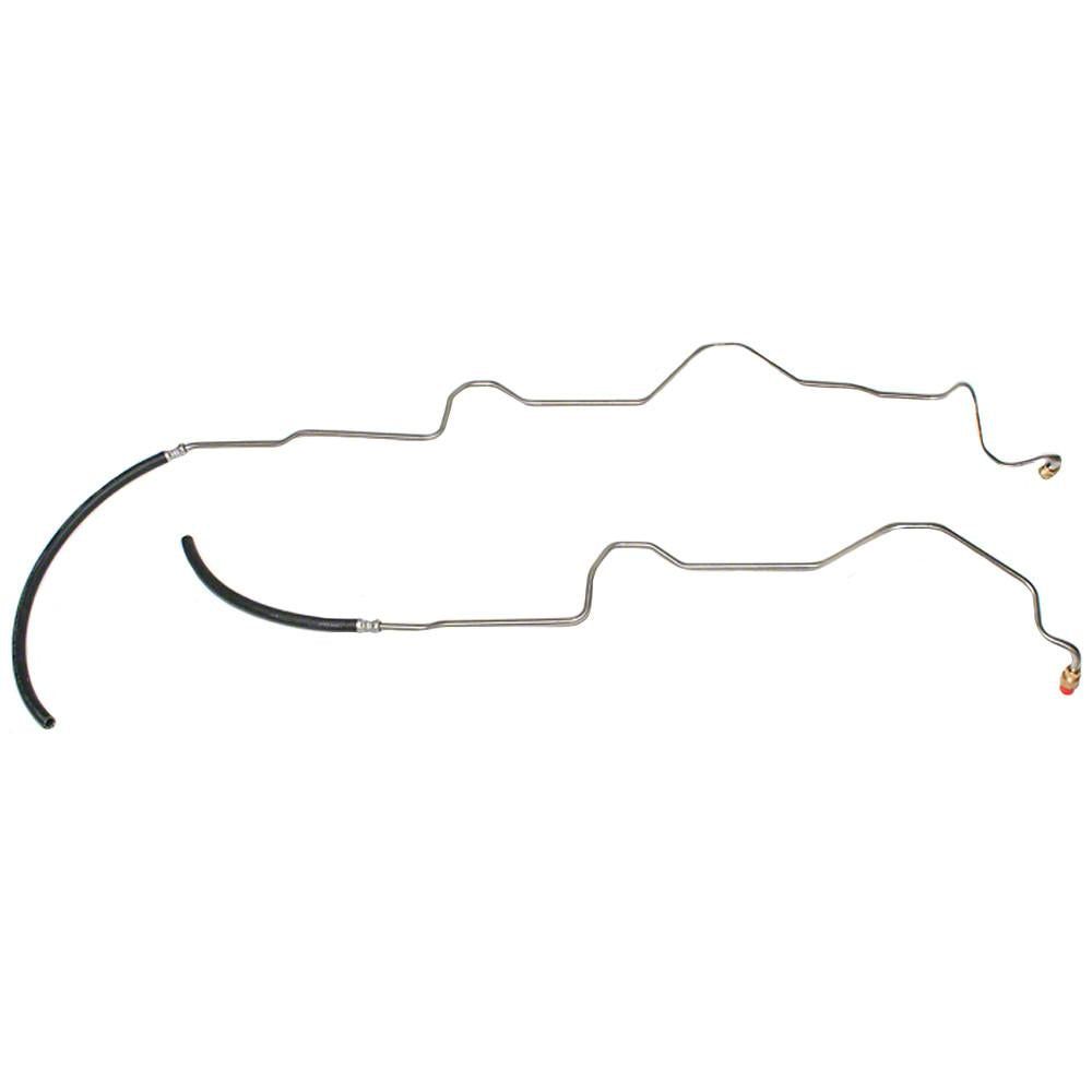 Fine Lines Jeep Wrangler Transmission Cooling Lines; Stainless ...