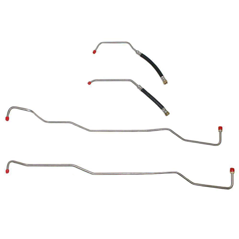 Fine Lines Jeep Wrangler Transmission Cooling Lines; Steel WTC0355OM ...