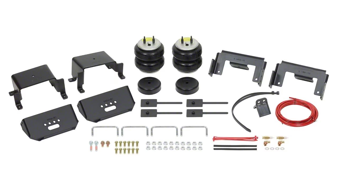Firestone Ride-Rite Tundra Manual Fill Rear Air Helper Spring Kit 2445 ...