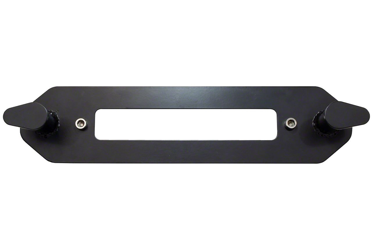 Bronco Fishhook Winch Line Mount; Black (Universal; Some Adaptation May ...