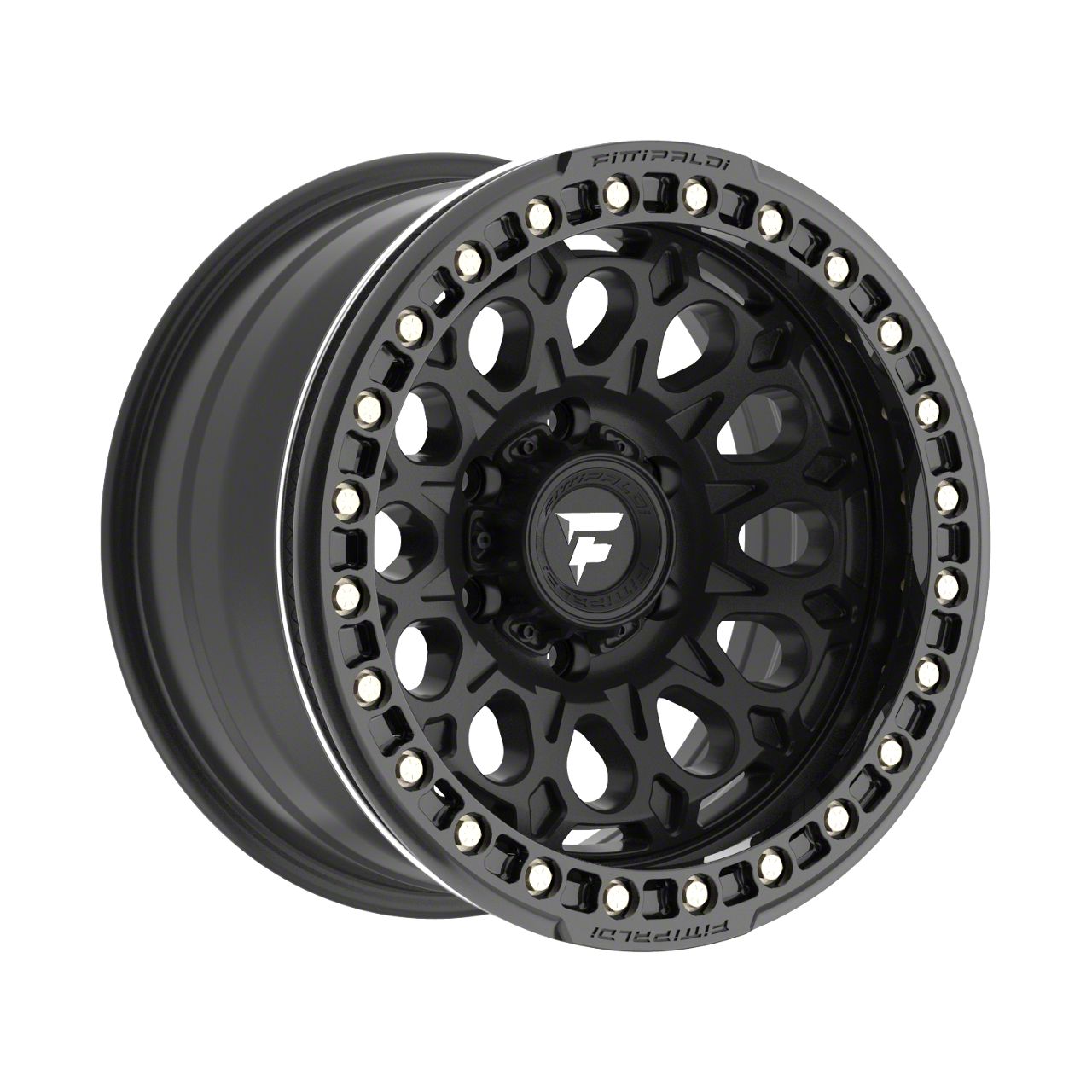 Fittipaldi Offroad Bronco FB153 Satin Black with Gloss Black Forged ...