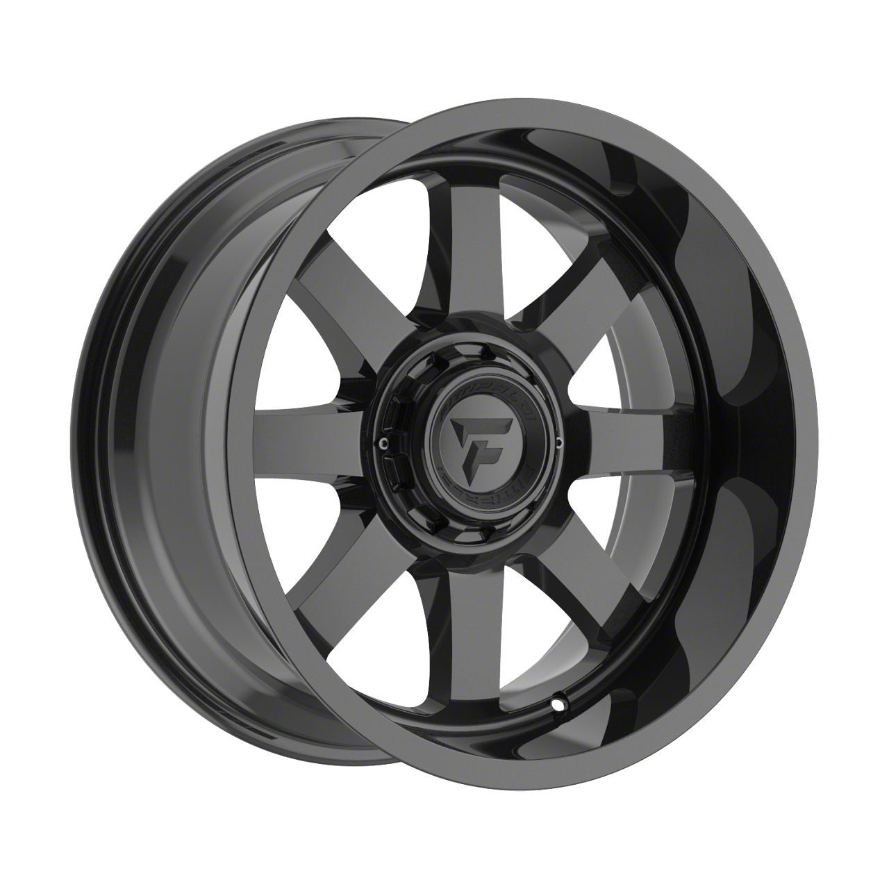 Fittipaldi Offroad Bronco FA16 Gloss Black 6-Lug Wheel; 20x10; -25mm ...