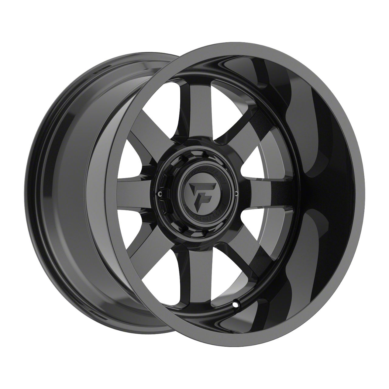 Fittipaldi Offroad Bronco FA16 Gloss Black 6-Lug Wheel; 20x12; -51mm ...