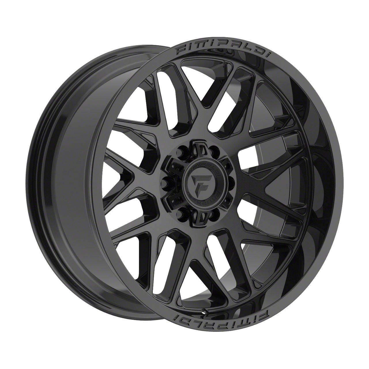 Fittipaldi Offroad Bronco FA19 Gloss Black 6-Lug Wheel; 20x10; -19mm ...
