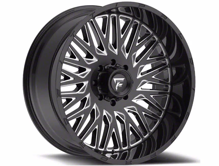 Fittipaldi Offroad Bronco FTC07 Black Milled 6-Lug Wheel; 22x12; -44mm ...