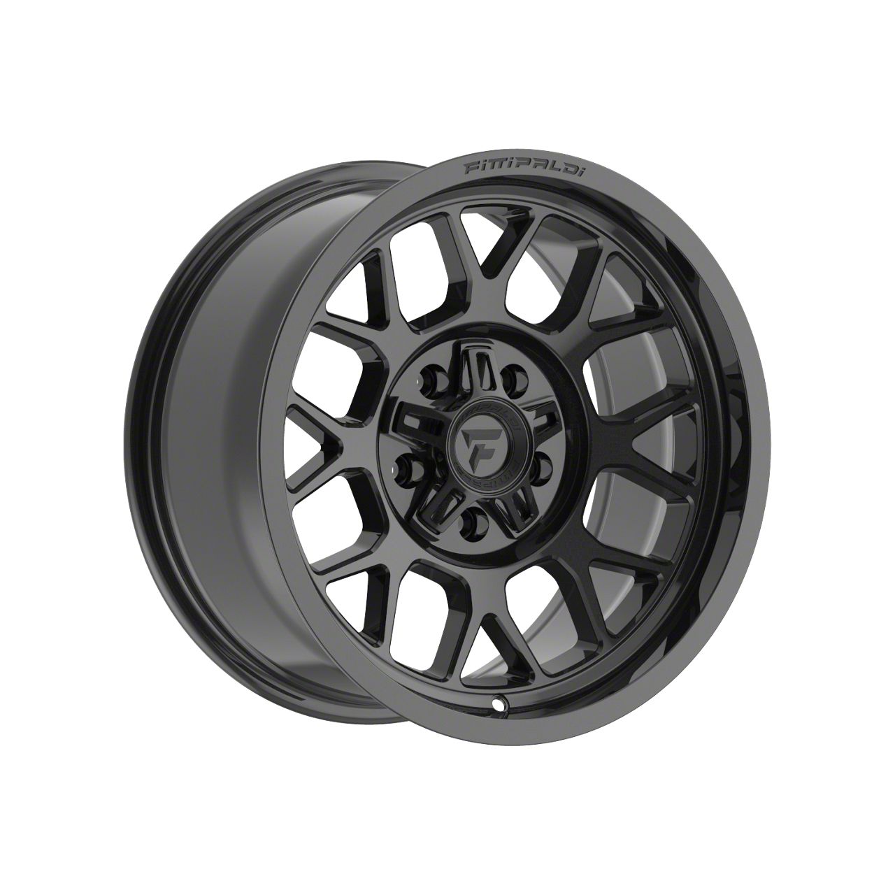 Fittipaldi Offroad Jeep Wrangler FA17 Gloss Black Wheel; 17x8.5; 0mm ...