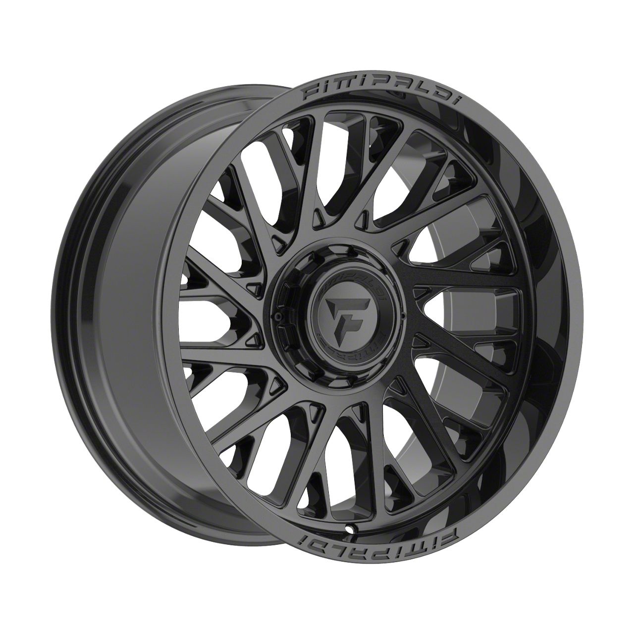 Fittipaldi Offroad Tundra FA08 Gloss Black 5-Lug Wheel; 20x10; -19mm ...