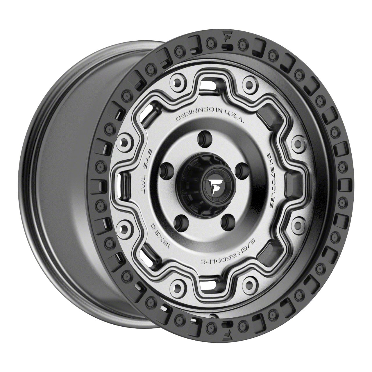 Fittipaldi Offroad Tundra FT100 Satin Anthracite with Satin Black Lip 5 ...