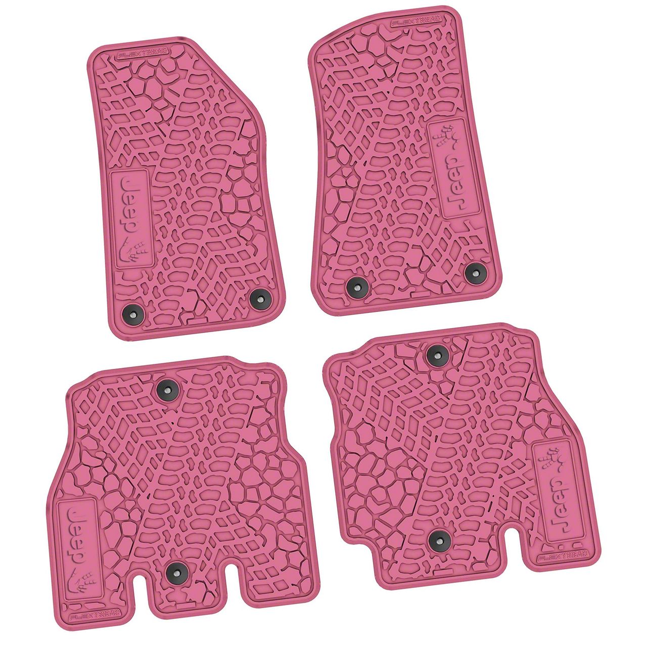 Jeep Wrangler Factory Floorpan Fit Tire Tread/Scorched Earth Scene ...