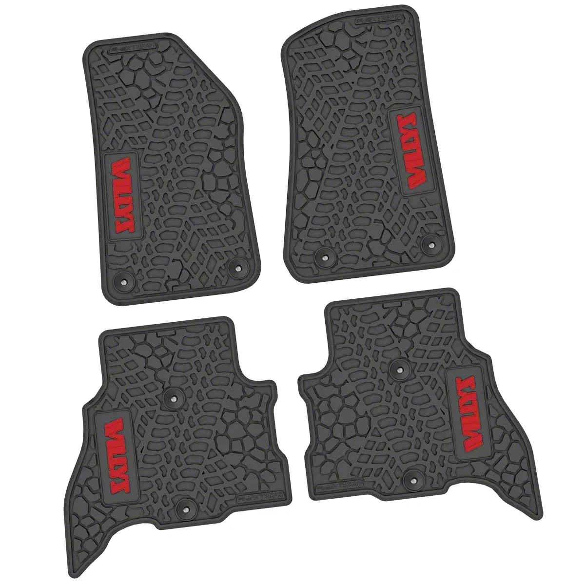 Jeep Wrangler Factory Floorpan Fit Tire Tread/Scorched Earth Scene ...