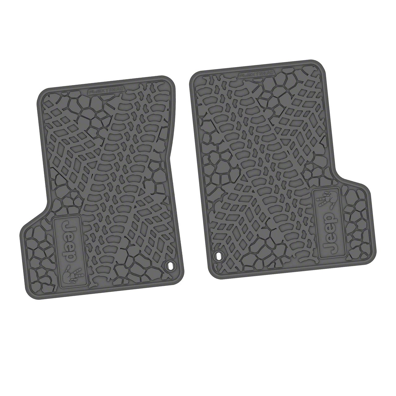 FLEXTREAD Jeep Wrangler Factory Floorpan Fit Tire Tread/Scorched Earth ...