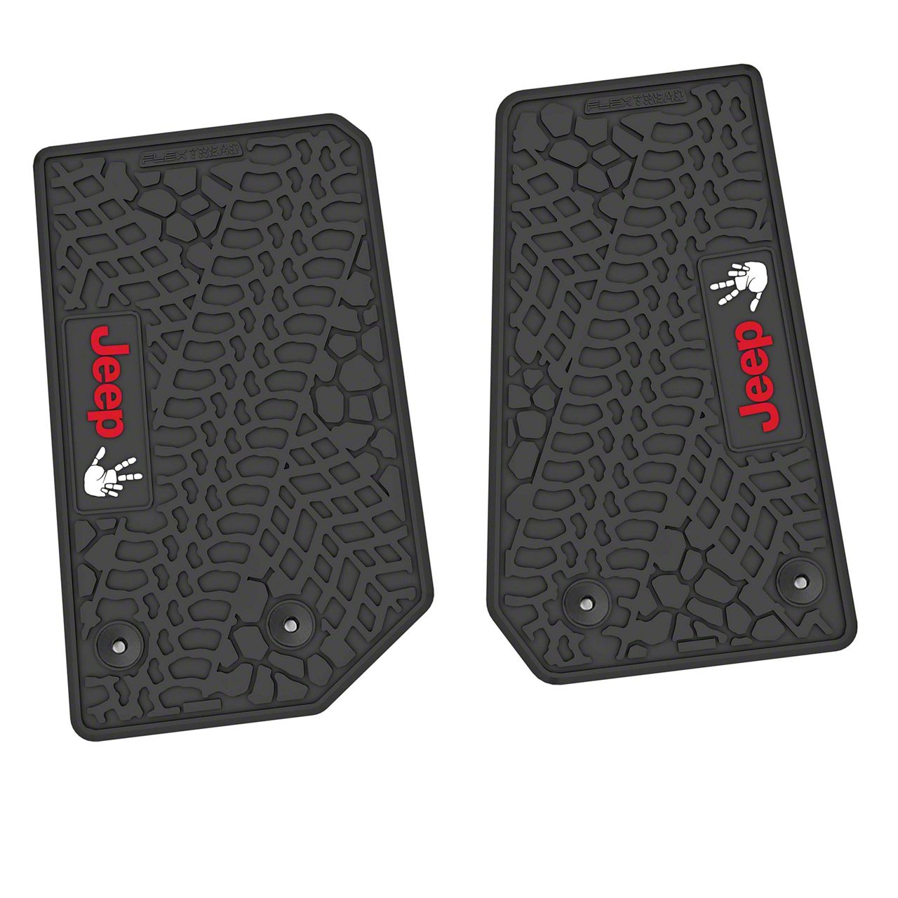 Jeep Wrangler Factory Floorpan Fit Tire Tread/Scorched Earth Scene ...