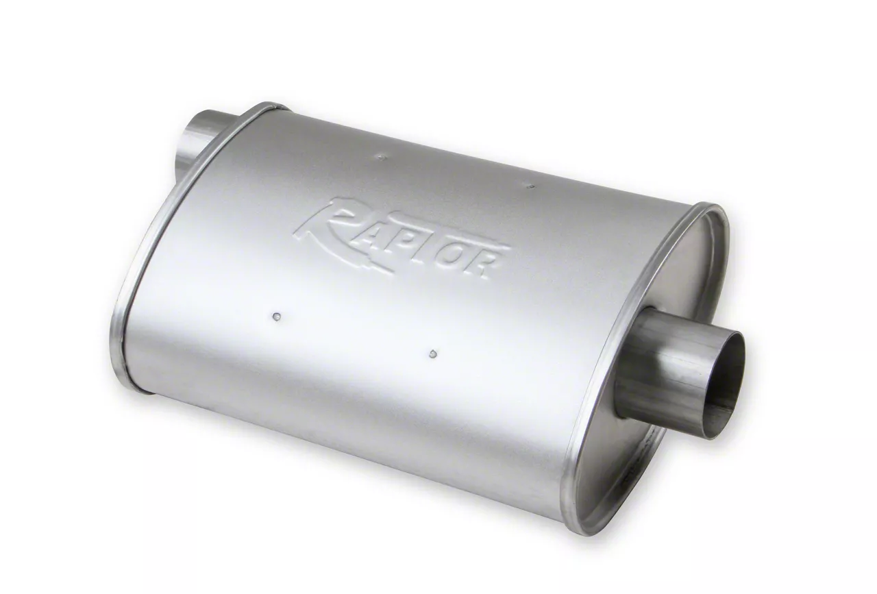 Flowtech Jeep Wrangler Raptor Turbo Performance Offset/Center Muffler ...