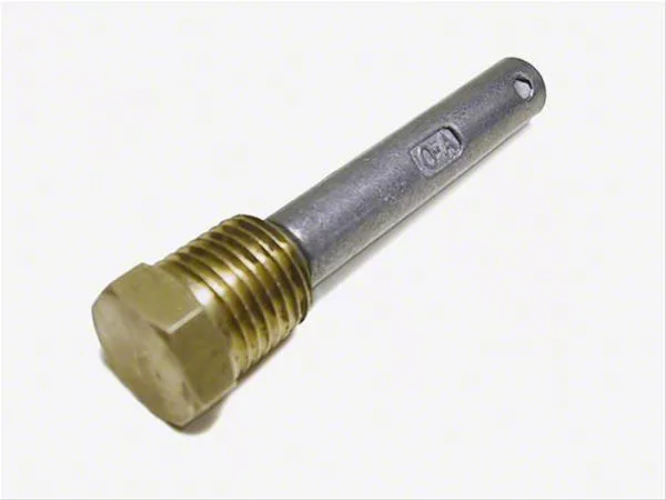 FLUIDYNE High Performance Jeep Wrangler Radiator Drain Plug; Zinc Anode ...