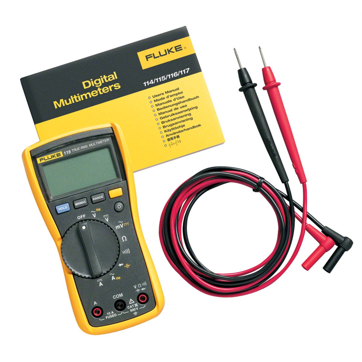 Fluke Universal XT 115 Field Technicians Digital Multimeter FLU115 ...