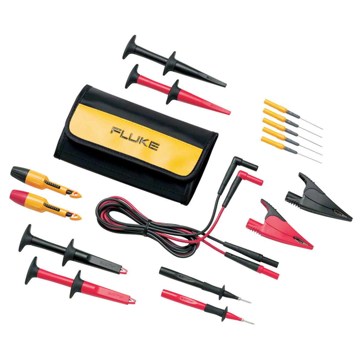 Fluke Universal XT SureGrip Deluxe Automotive Test Lead Kit FLUTLK282 ...