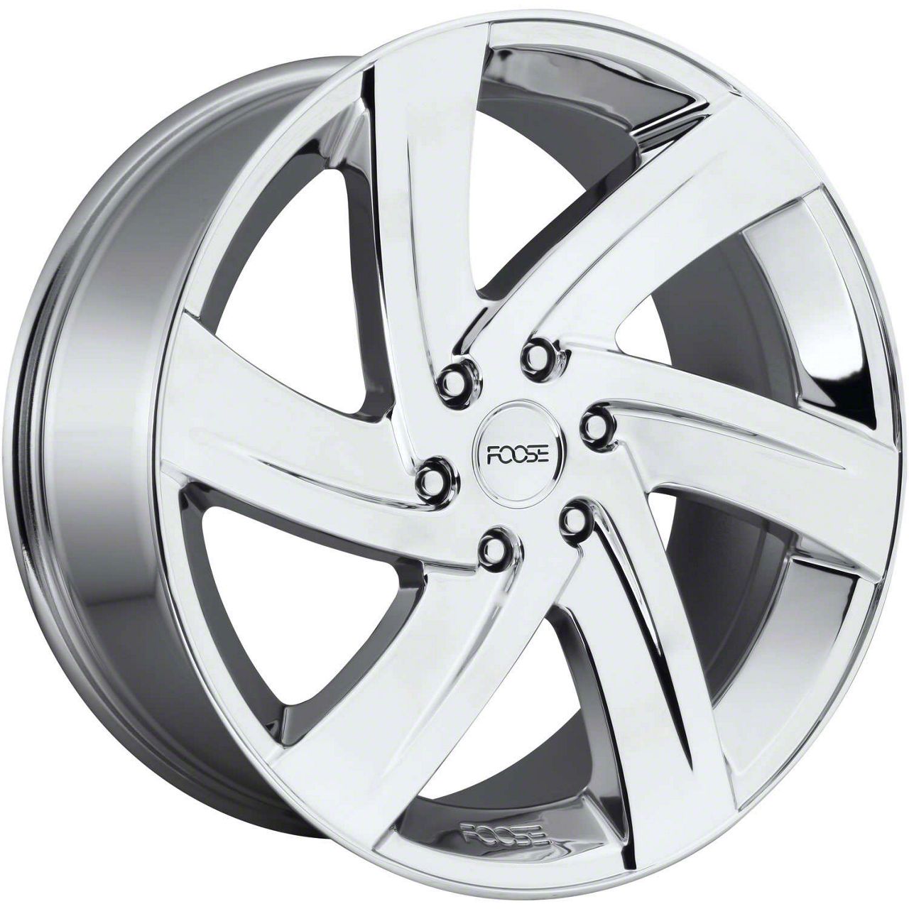 Foose Bronco Bodine Chrome 6-Lug Wheel; 22x9.5; 25mm Offset F166229577 ...