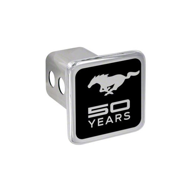 Ford Universal XT 2-Inch Receiver Hitch Cover; Chrome and Black FOHC-K ...