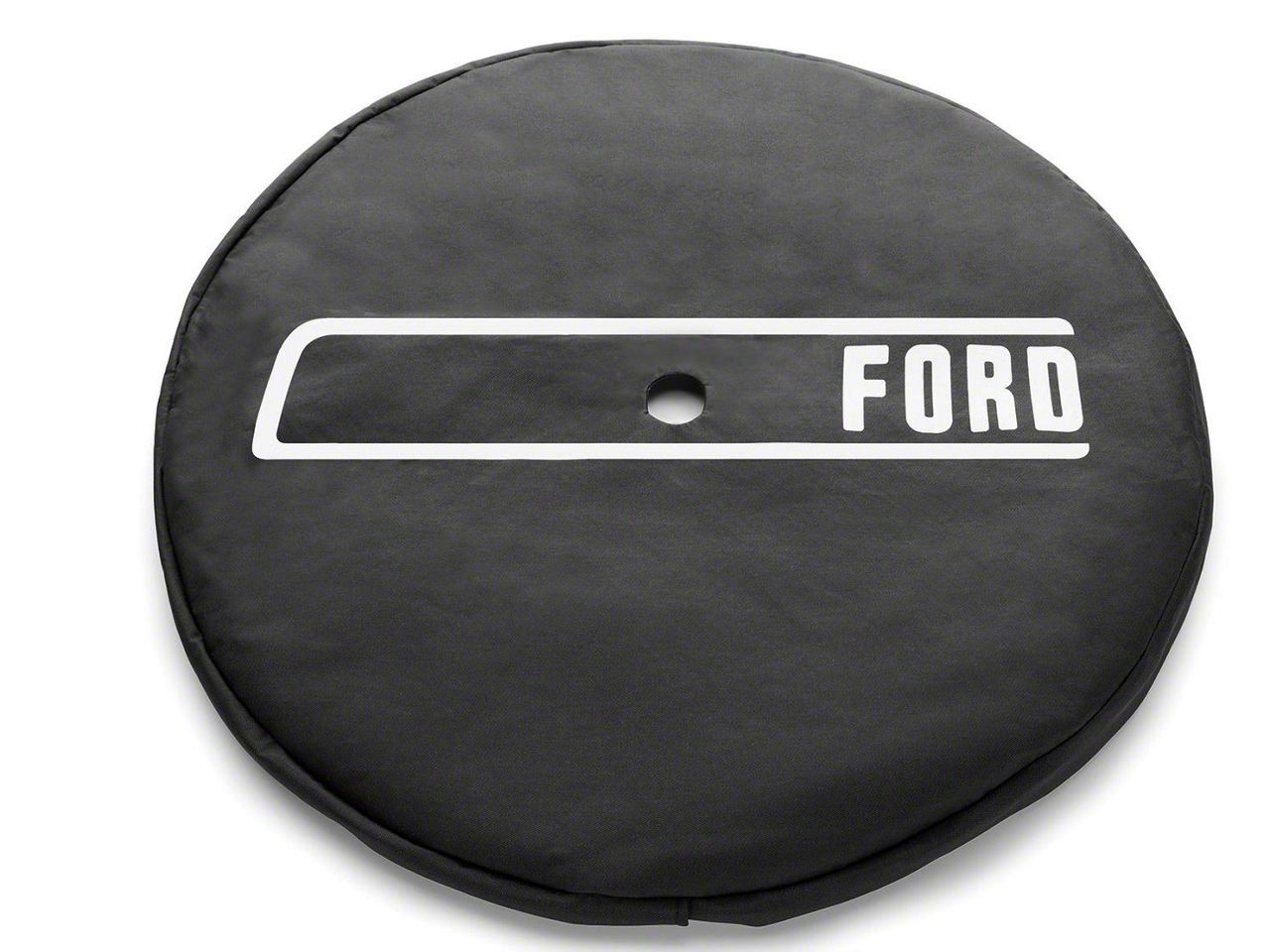 Ford Bronco 32-Inch Spare Tire Cover with Ford Logo; Black M2DZ9945026E ...