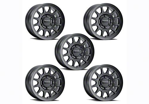 Ford Performance Bronco Method Matte Black 6-Lug 5-Wheel Kit with TPMS ...