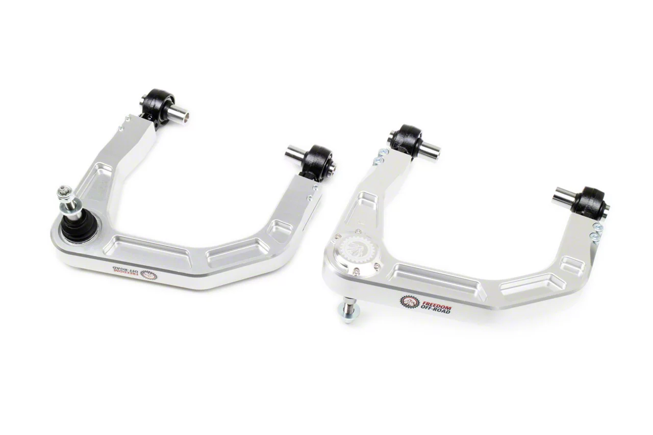Freedom Offroad Bronco Billet Adjustable Front Upper Control Arms for 2 ...