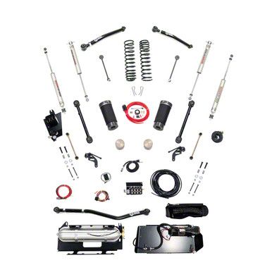 Freedom Offroad Jeep Gladiator 2.50 to 4-Inch AccuAir Air Suspension ...