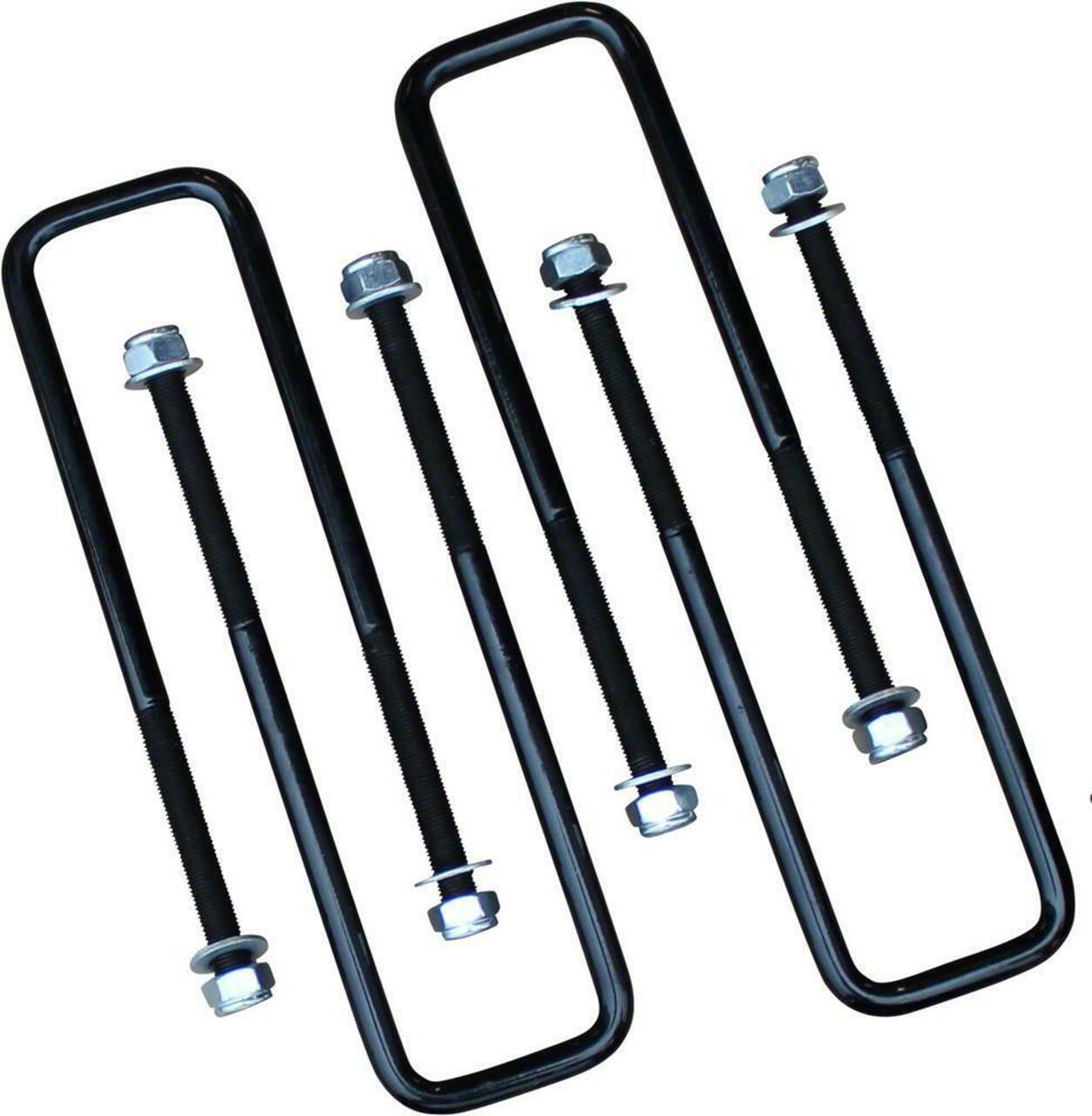 Freedom Offroad Tacoma Square U-Bolts for 2.50-Inch Wide Leaf Springs ...
