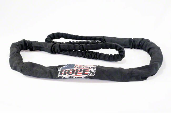 Freedom Ropes Jeep Gladiator 5/8-Inch x 6-Foot Rigging Line; Black 5 ...