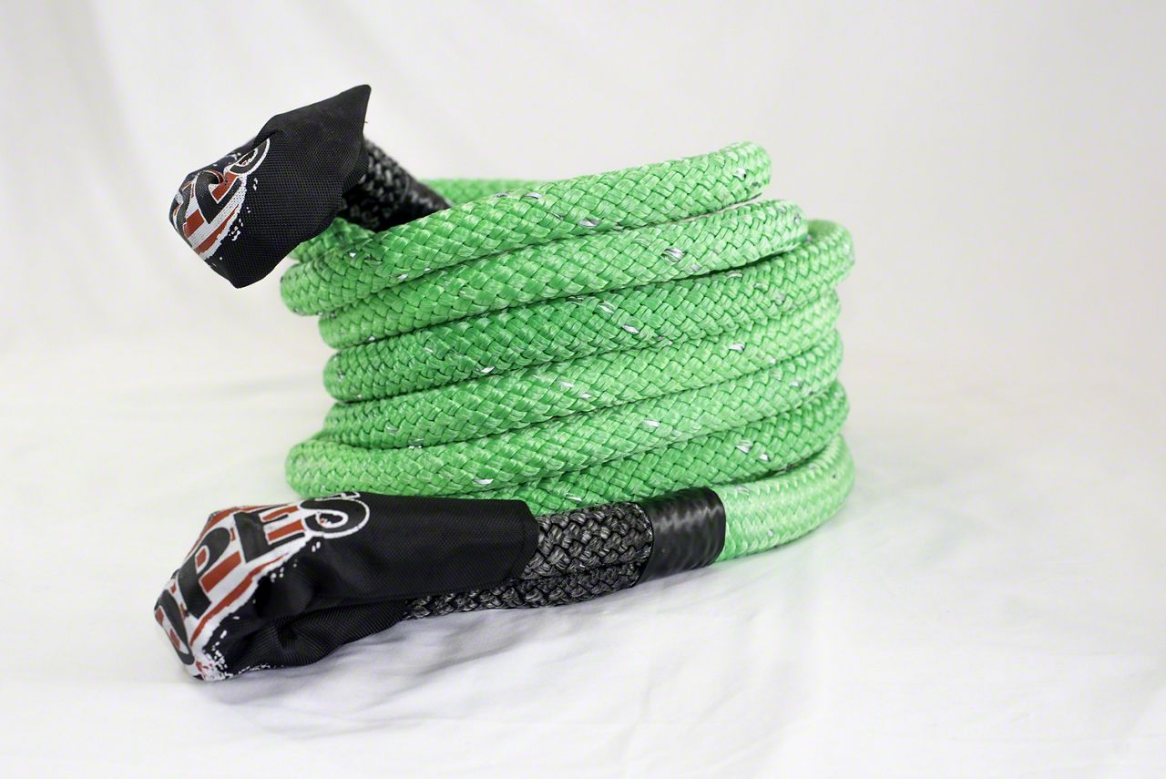 Freedom Ropes Jeep Wrangler 1-Inch x 30-Foot Kinetic Energy Recovery ...