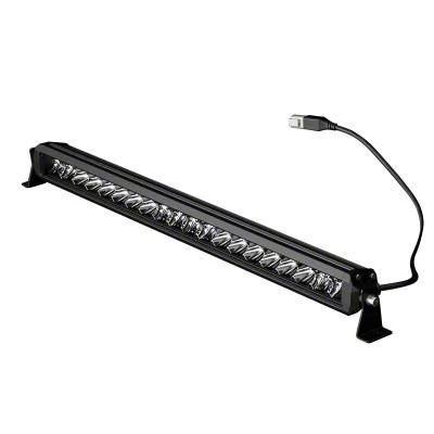 Frontier 20-Inch Single Row LED Light Bar; Spot/Flood Combo Beam ...