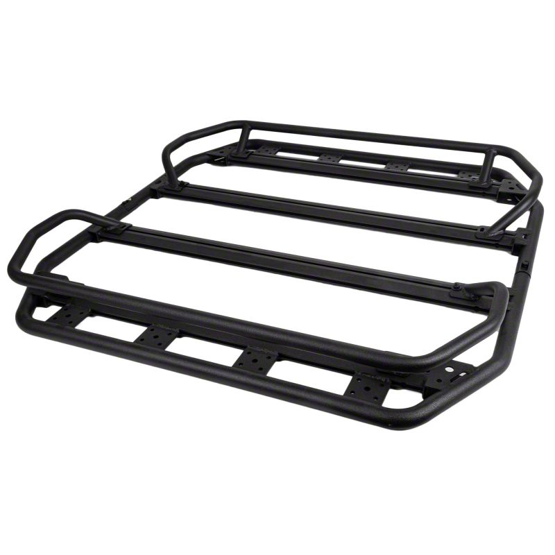 Go Rhino Frontier 40-Inch x 40-Inch Flat Platform Rack with Quad ...