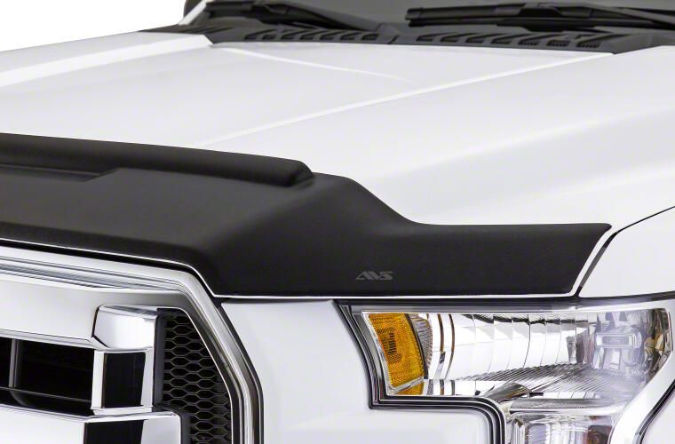 Frontier Aeroskin II Hood Protector; Textured Black (05-21 Frontier ...