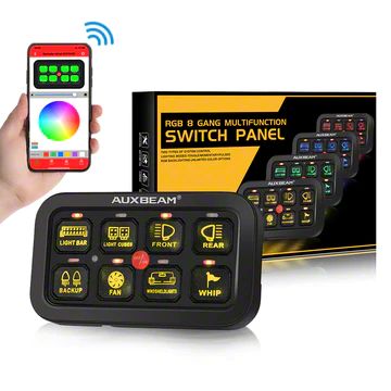 Frontier AR-800 Series RGB 8-Gang Multifunction Switch Panel with App ...