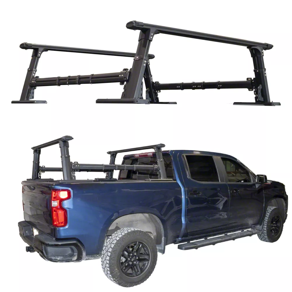 Frontier Bed Rack; Black (05-26 Frontier) - Free Shipping