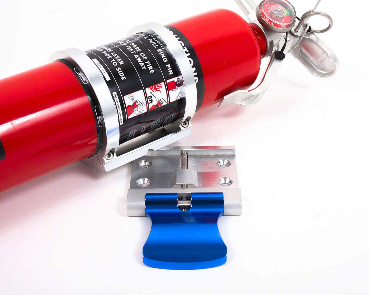 Frontier Cam-Lock Fire Extinguisher Quick Release; 3-Inch Diameter; Red ...