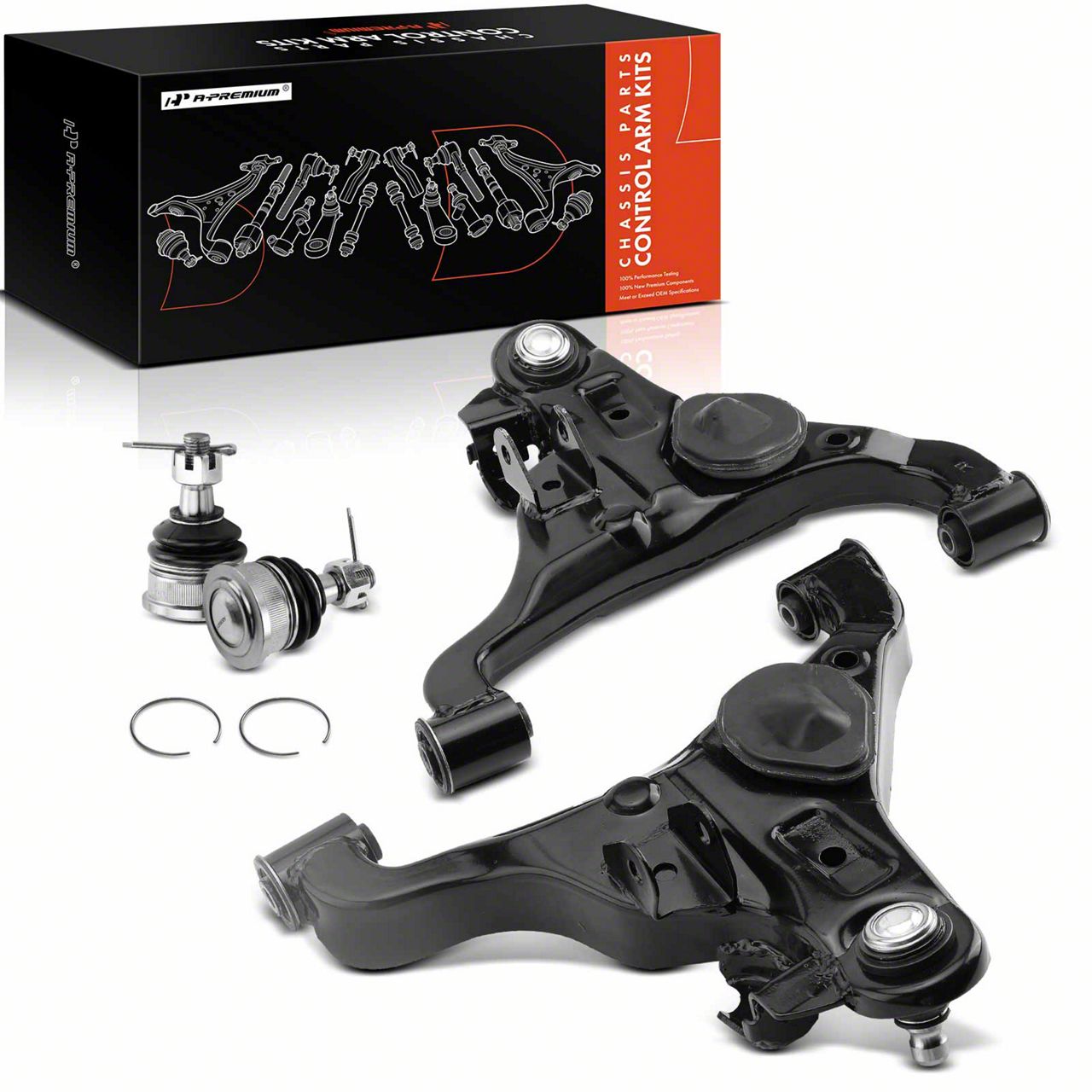 Frontier Front Lower Control Arm and Ball Joint Kit (05-18 Frontier ...