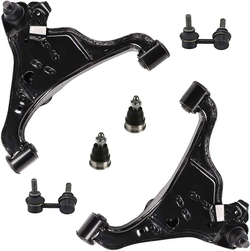 Frontier Front Lower Control Arms with Upper Ball Joints and Sway Bar ...