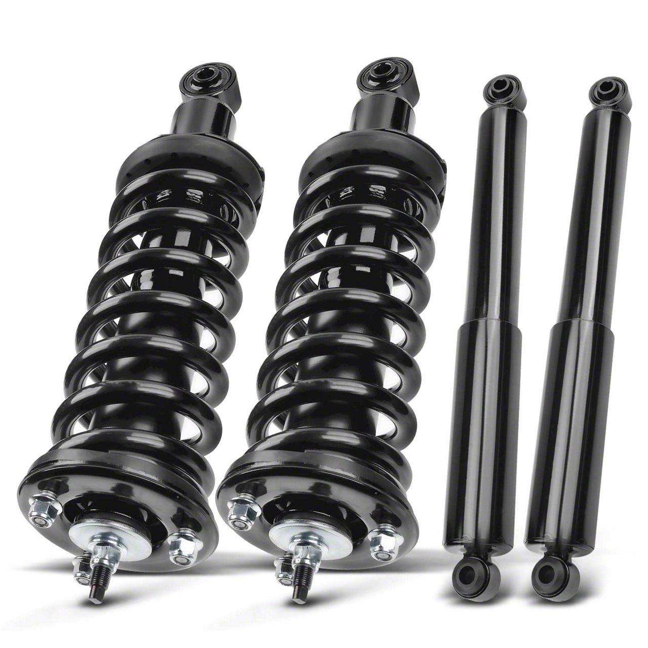 Frontier Front Strut And Spring Assemblies With Rear Shocks 06 15 4wd