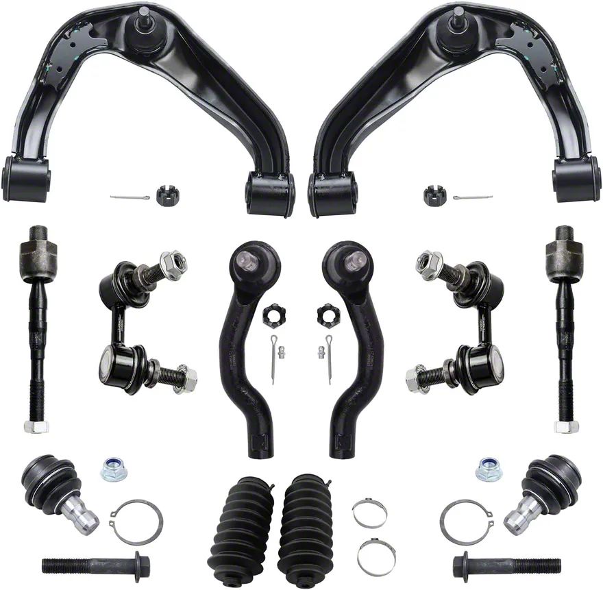 Frontier Front Upper Control Arms with Lower Ball Joints, Sway Bar ...