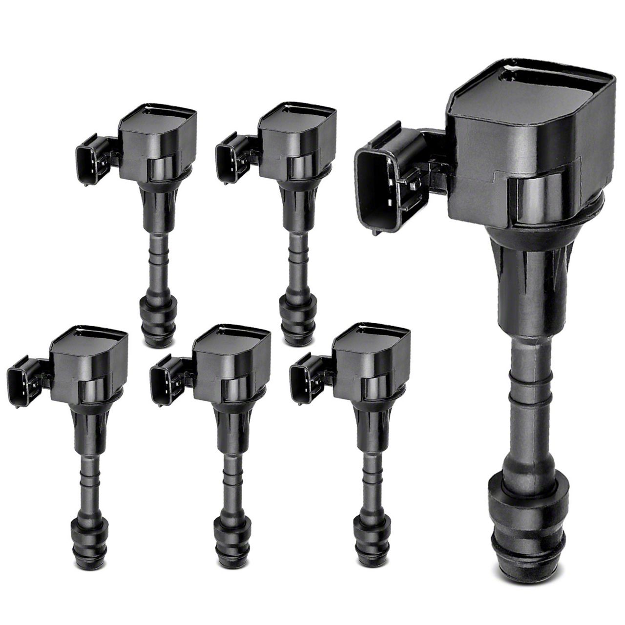 Frontier Ignition Coils; Set of Six; Black (05-19 4.0L Frontier) - Free ...