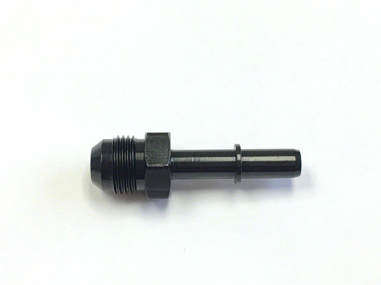 Frontier Male EFI Adapter; -8AN to 3/8-Inch; Black - Free Shipping