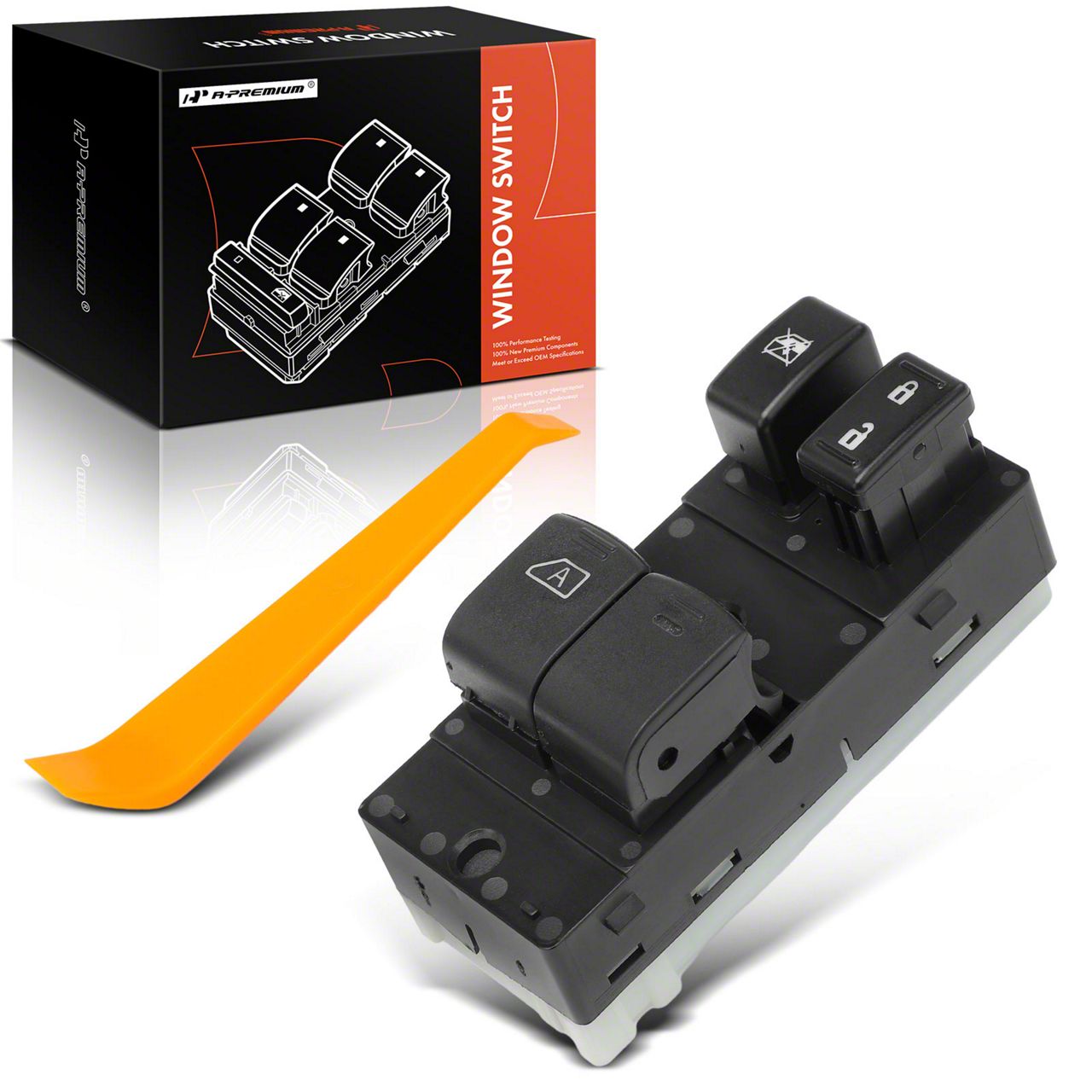 Frontier Power Window Switch; Front Driver Side (06-21 Frontier King ...