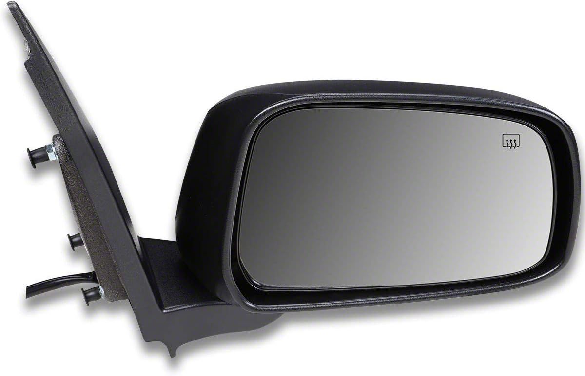 Frontier Powered Heated Mirror; Passenger Side; Textured Black (05-17 ...