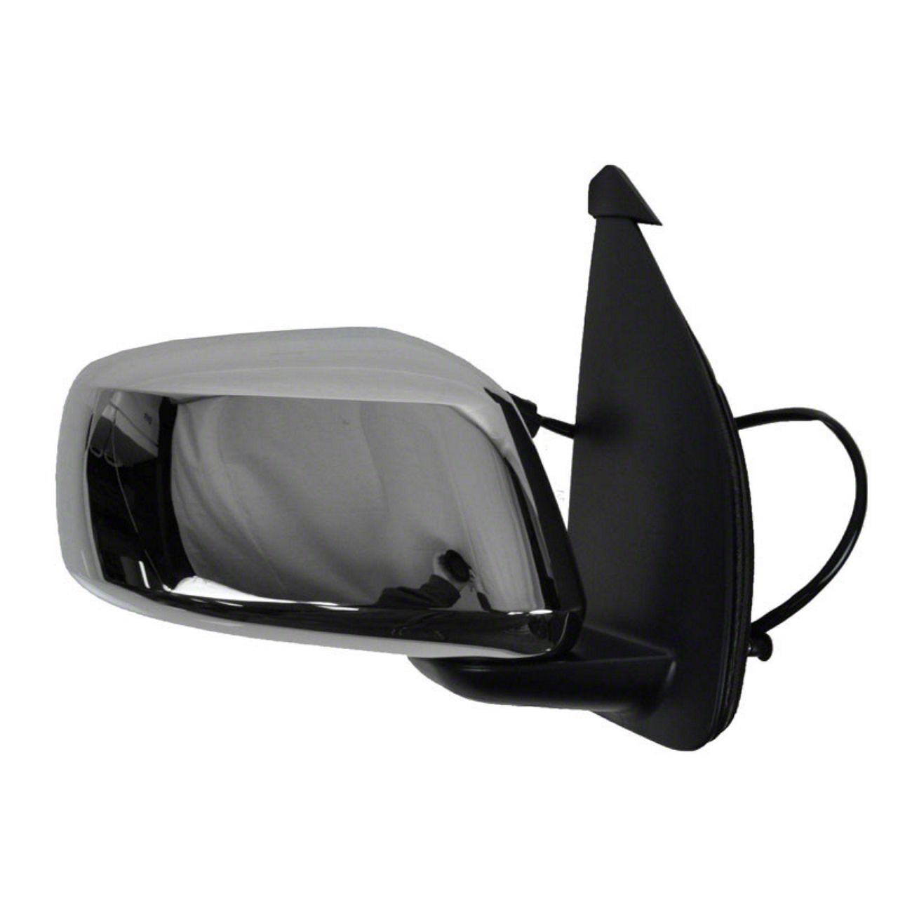 Frontier Powered Mirror; Chrome; Passenger Side (05-10 Frontier w/o ...