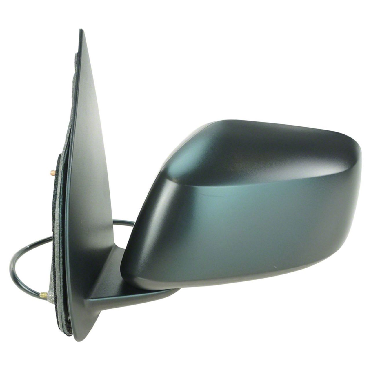 Frontier Powered Mirror; Textured Black; Driver Side (05-15 Frontier w ...