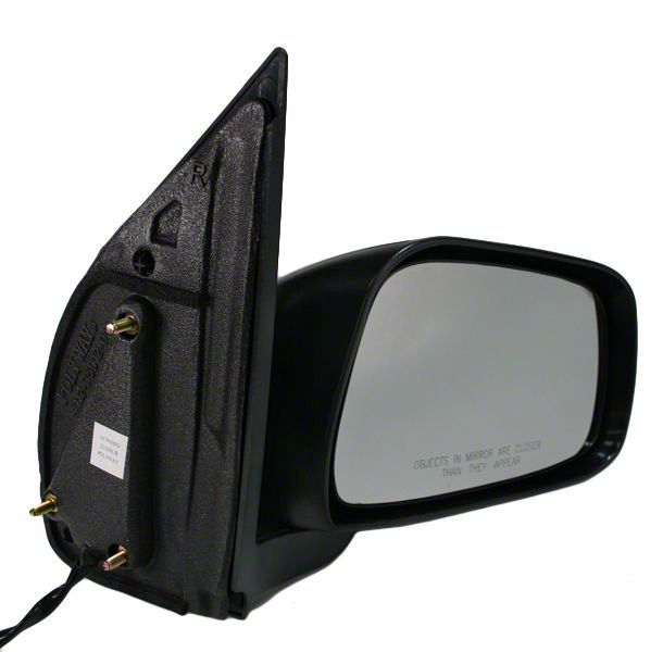 Frontier Powered Mirror; Textured Black; Passenger Side (05-15 Frontier ...